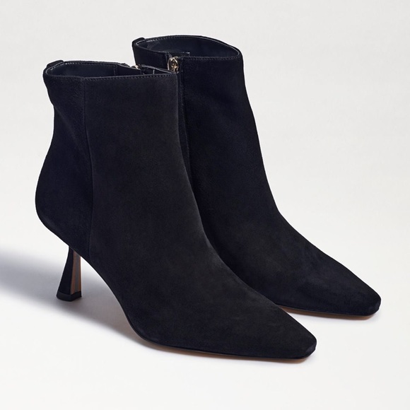 Sam Edelman | Shoes | Sam Edelman Samantha Booties In Black Suede Size ...